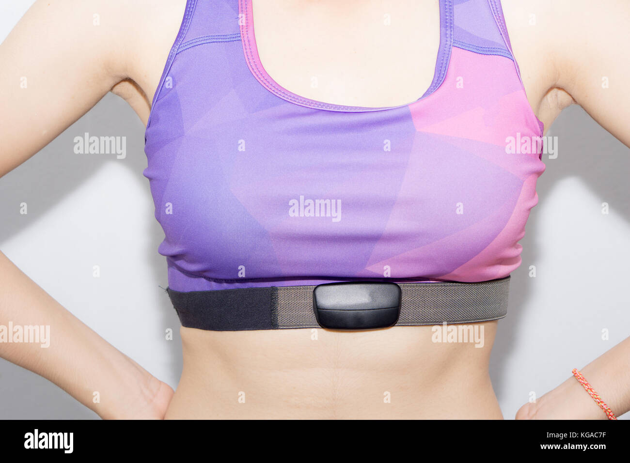 Heart rate monitor athlete hi-res stock photography and images - Alamy