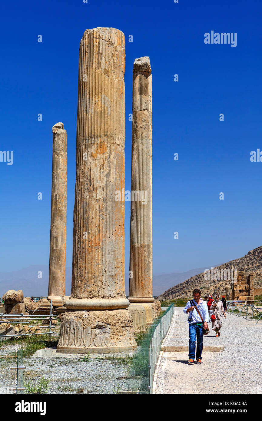 Pillars persepolis hi-res stock photography and images - Alamy