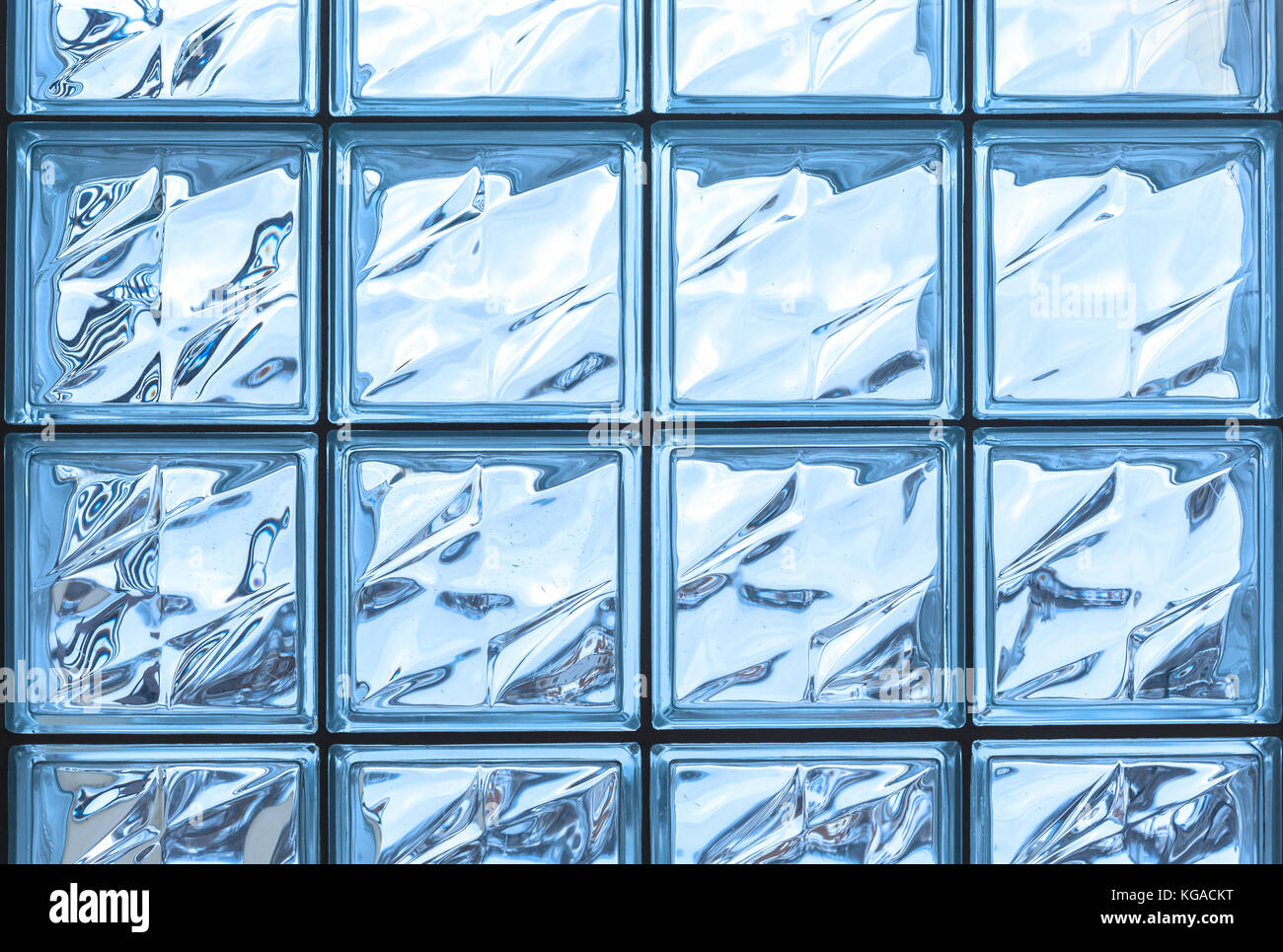 Pattern of glass block wall background Stock Photo - Alamy