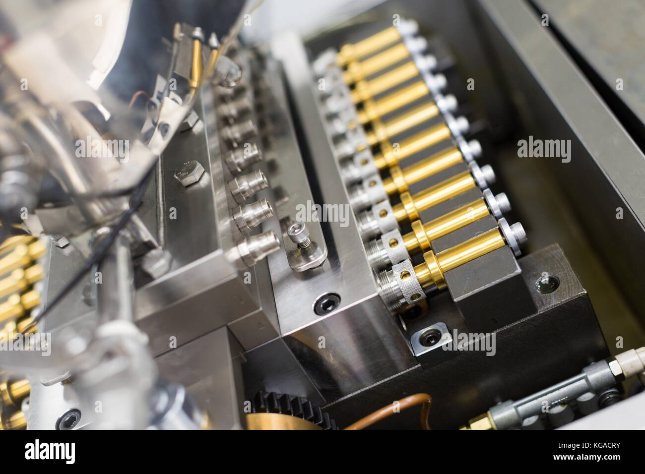 plant picture, manufacture, steel chrome machines, electronics Stock ...