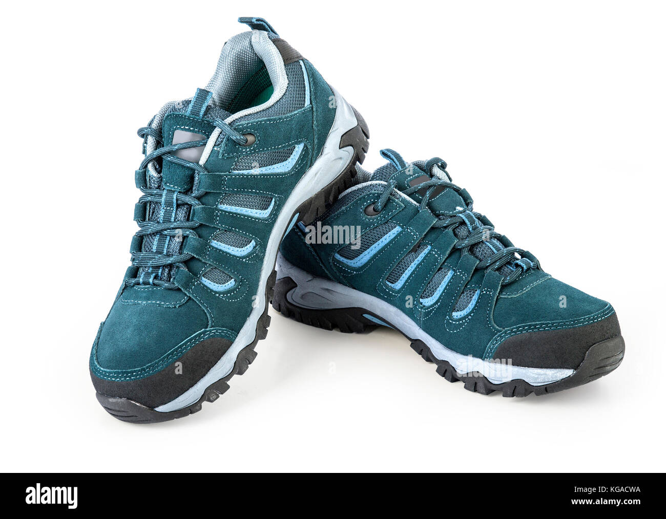 running shoes isolated on a white background Stock Photo - Alamy