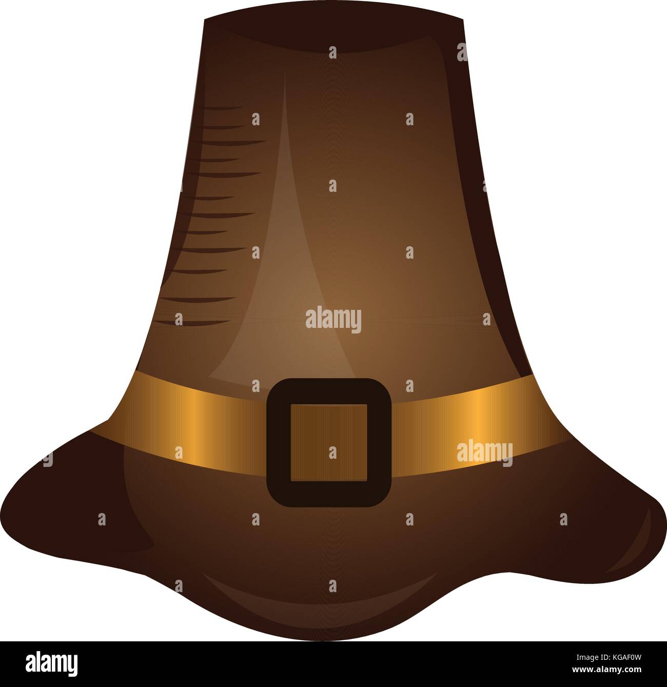 Isolated pilgrim hat Stock Vector Image & Art - Alamy