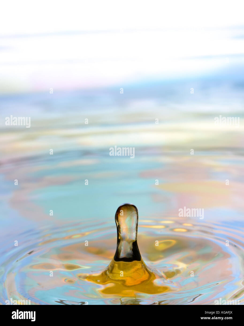 water drop splash Stock Photo - Alamy