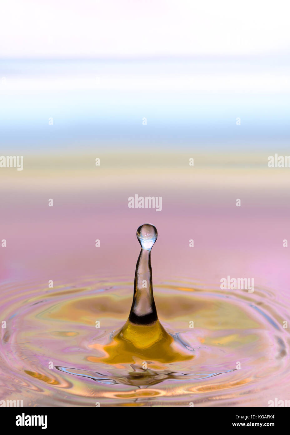 water drop splash Stock Photo - Alamy
