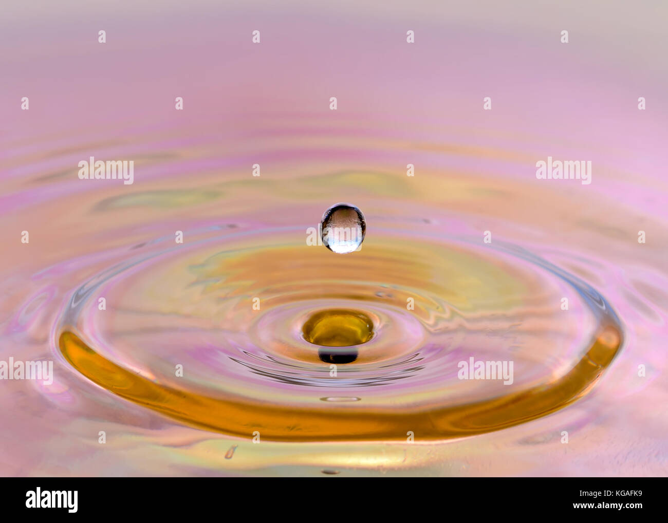 water drop splash Stock Photo - Alamy