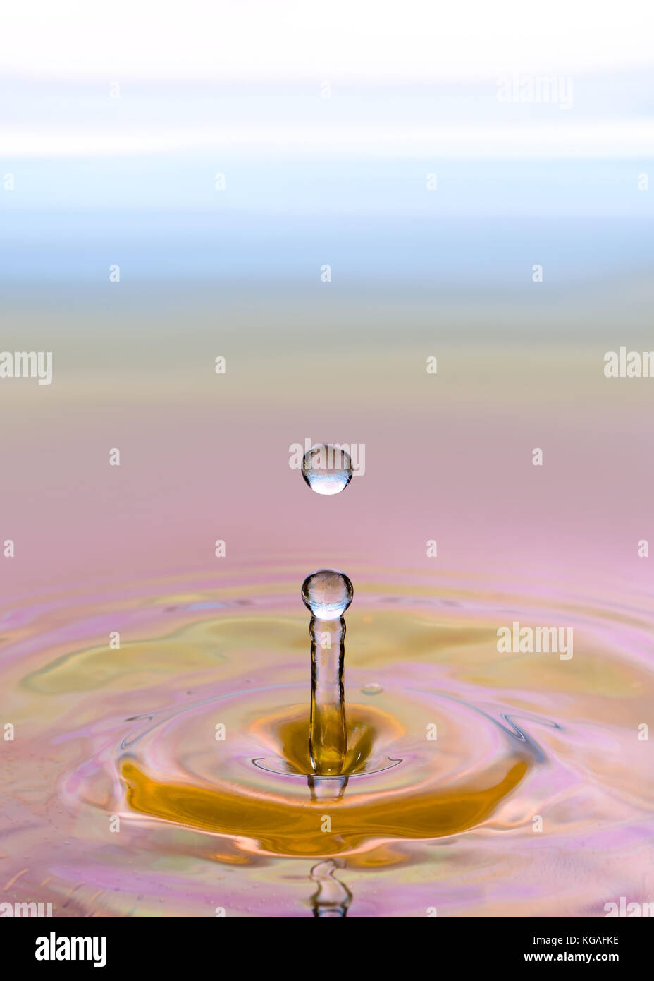 water drop splash Stock Photo - Alamy