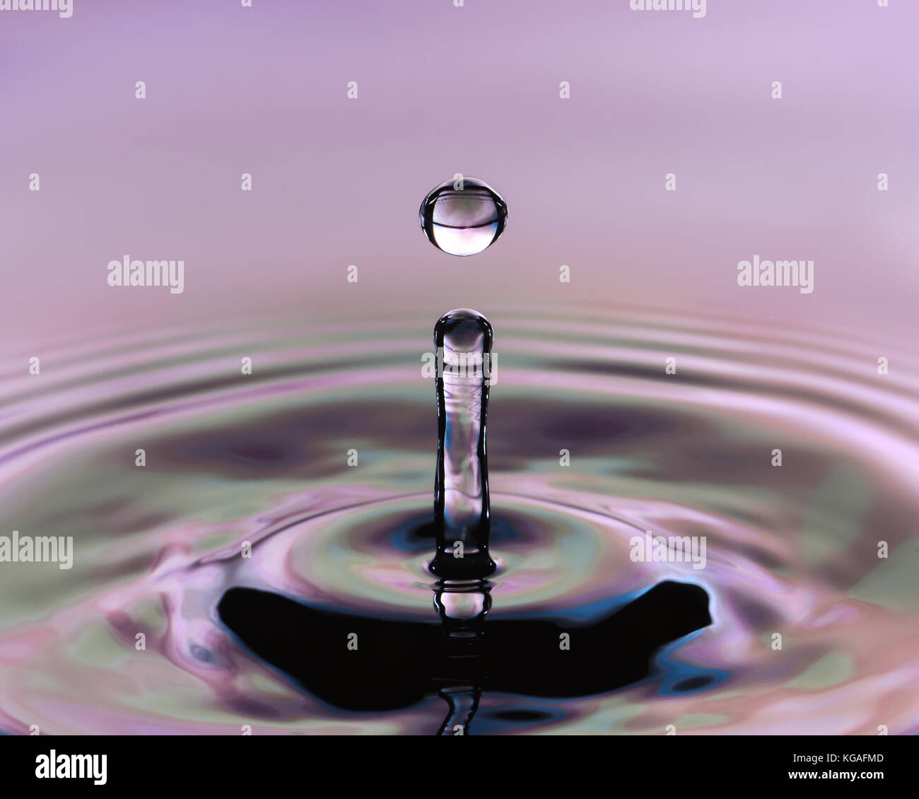 water drop splash Stock Photo - Alamy