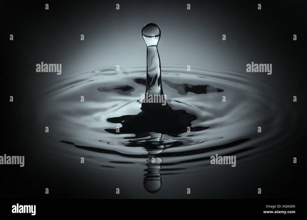 Water drop splash Stock Photo - Alamy