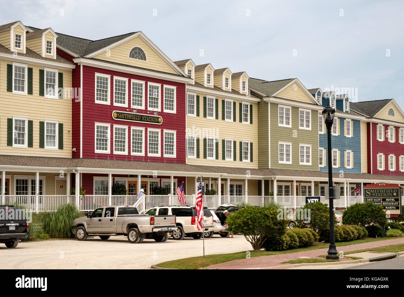 Smithfield Station, 415 South Church Street, Smithfield, Virginia Stock ...