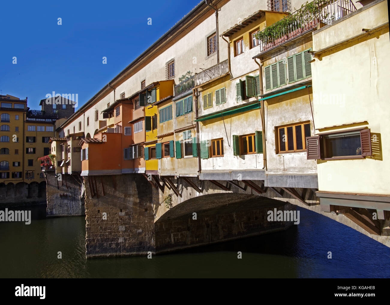 View of Ponte Vecchio in Florence, Italy Stock Photo - Alamy