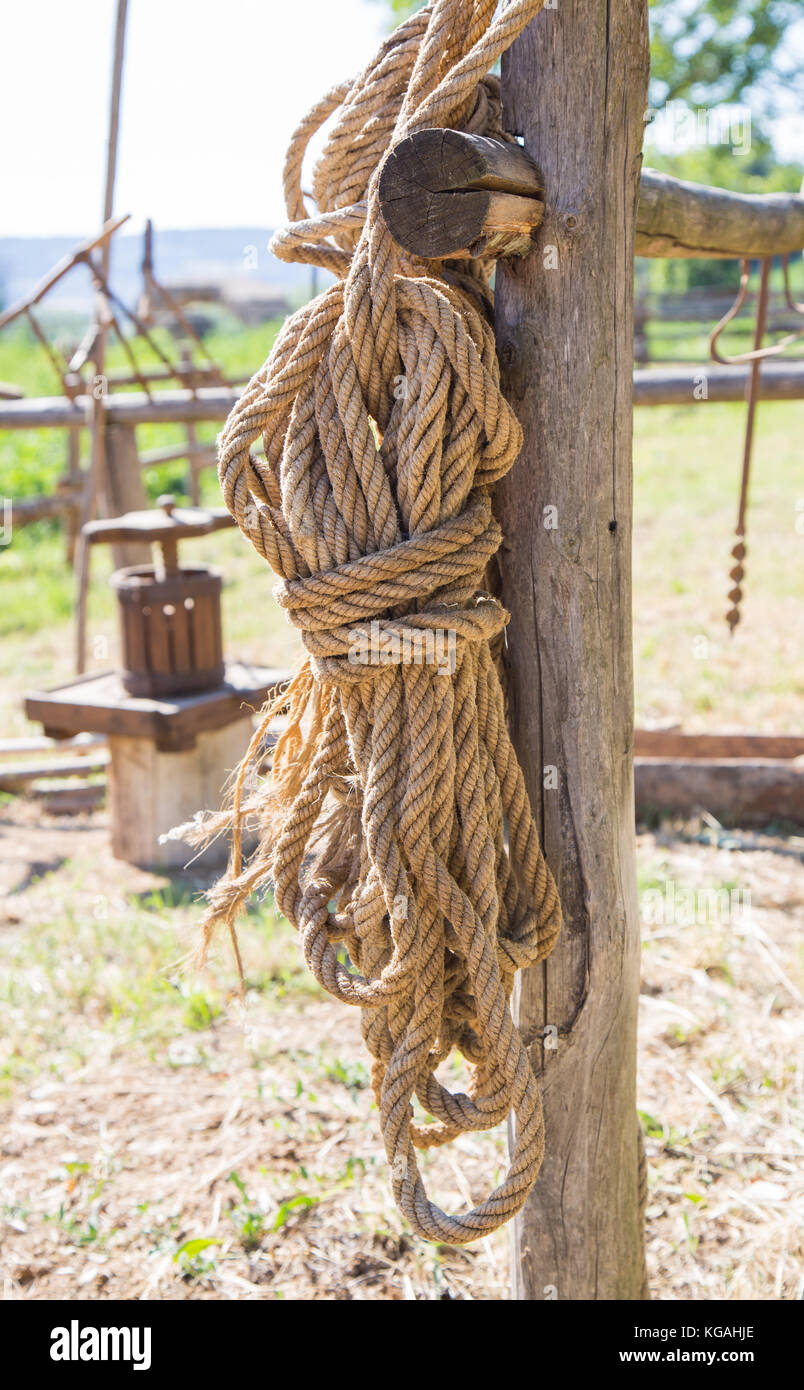 Hemp Rope Fence at Sara Gosman blog