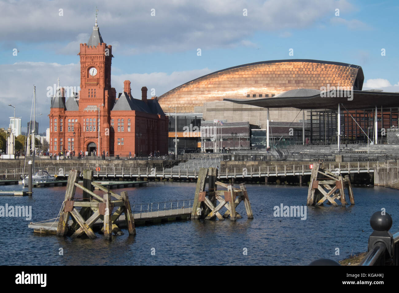 Pier Head,Cardiff Harbour,Cardiff Bay,Cardiff,Wales,welsh,UK,U.K ...