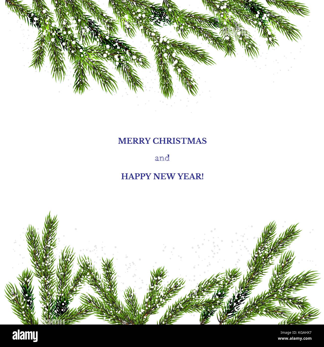 Border of snow Stock Vector Images - Alamy