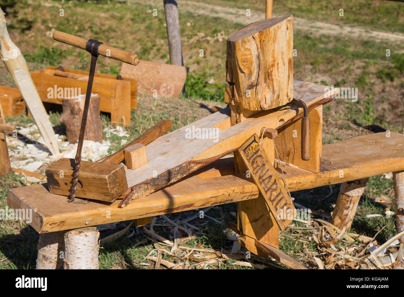 Ancient tools of carpentry hi-res stock photography and images - Alamy