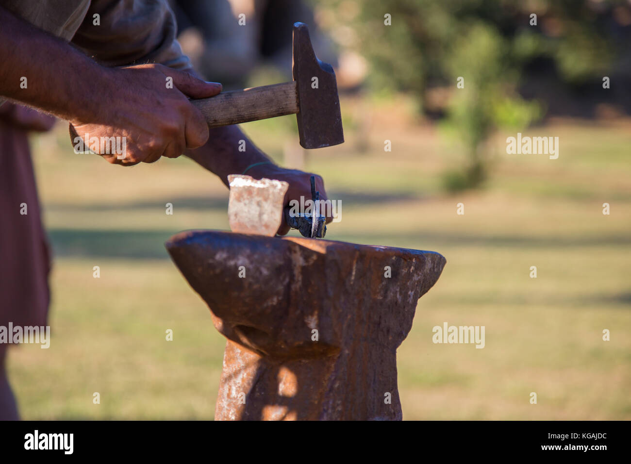 Hardening iron hi-res stock photography and images - Alamy