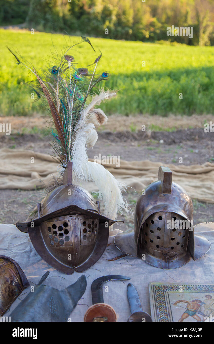 Armor helmet breastplate hi-res stock photography and images - Alamy
