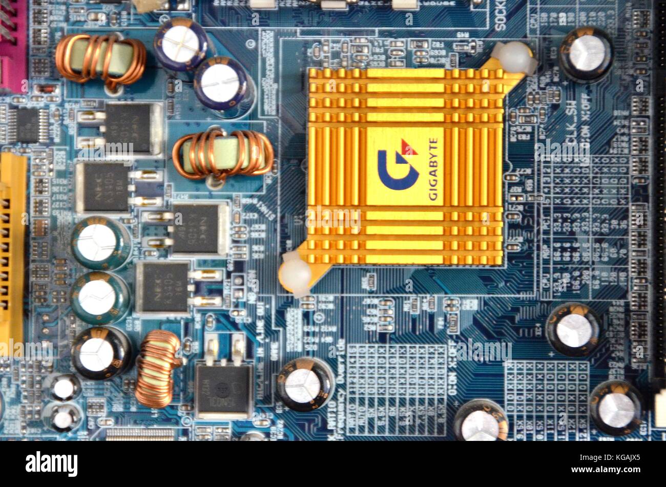 Single-board Computers Printed Circuit Boards Stock Photo - Alamy