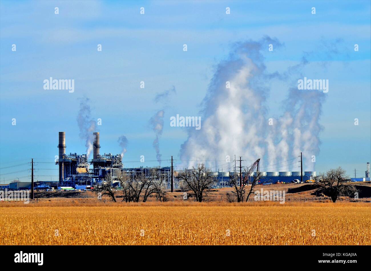 Power plant and Electric Substation Stock Photo - Alamy