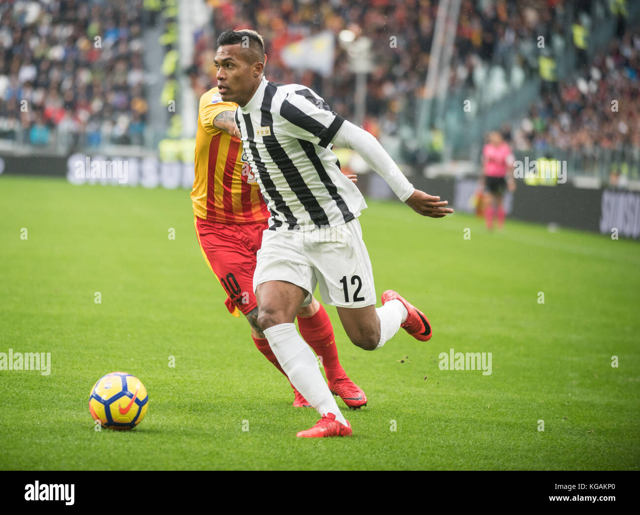 Turin, Italy. 05th Nov, 2017. Alex Sandro (Juventus FC) during the ...