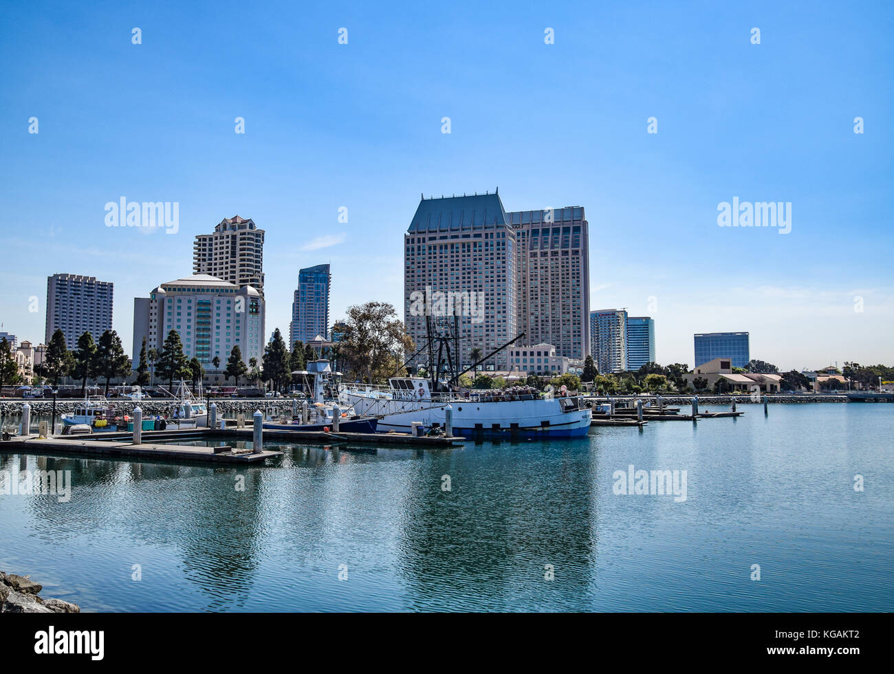 San Diego California cityscape Stock Photo - Alamy