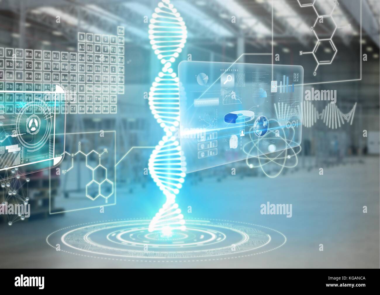 Digital composite technology interfaces hi-res stock photography and ...