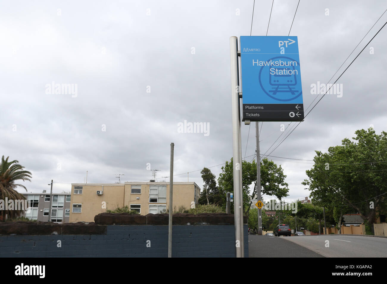 Hawksburn Station in Melbourne’s east Stock Photo - Alamy