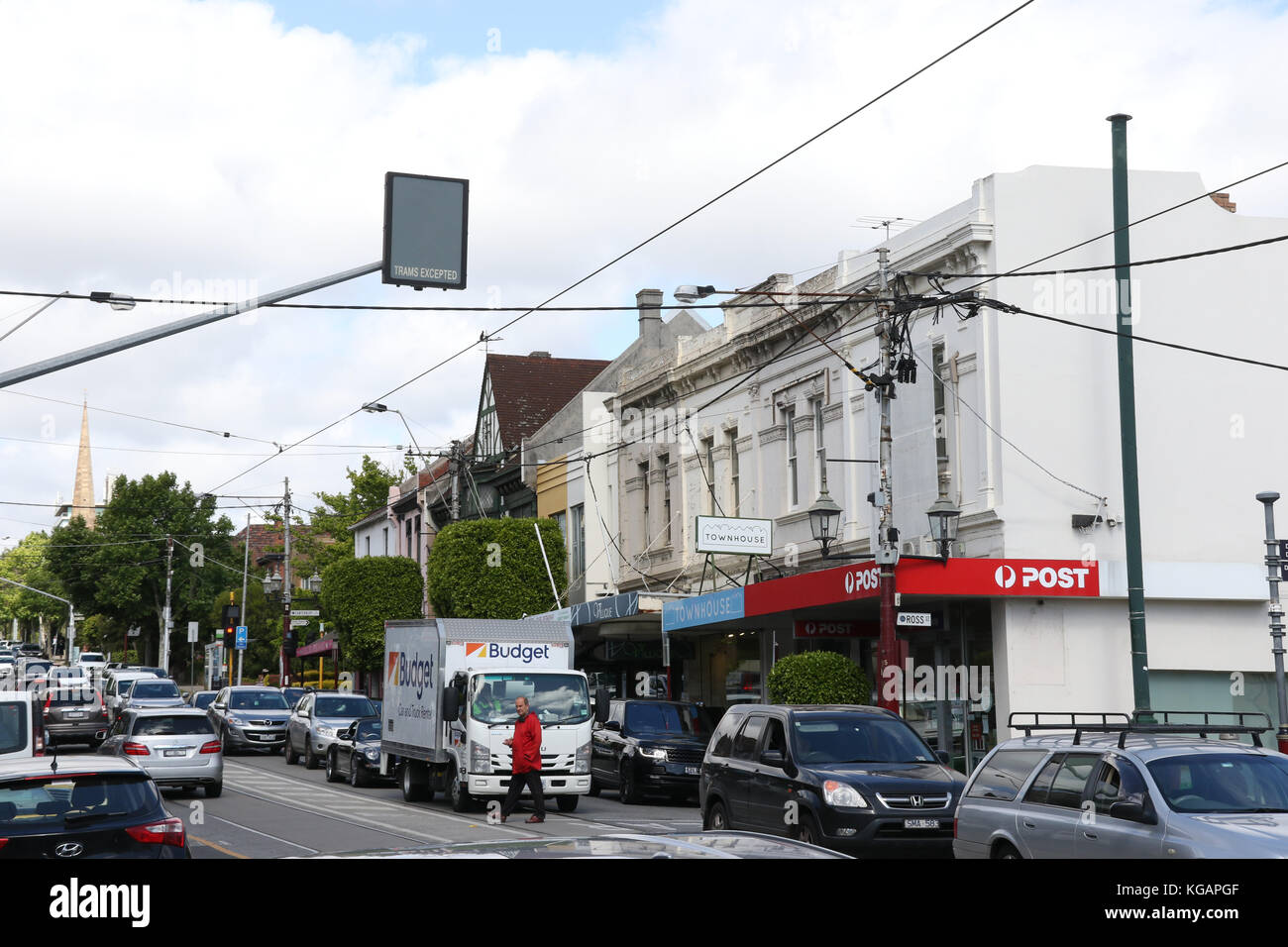Toorak Road, Toorak, Melbourne, Victoria, Australia Stock Photo - Alamy