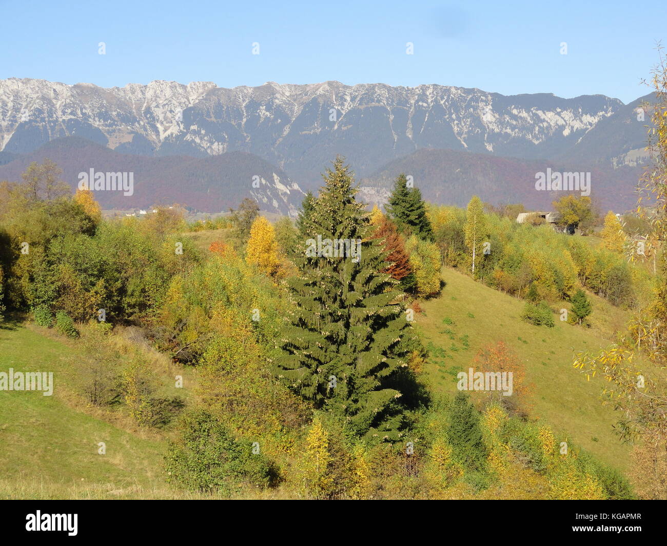 Stunning mountain scenery in Romania, Europe Stock Photo - Alamy