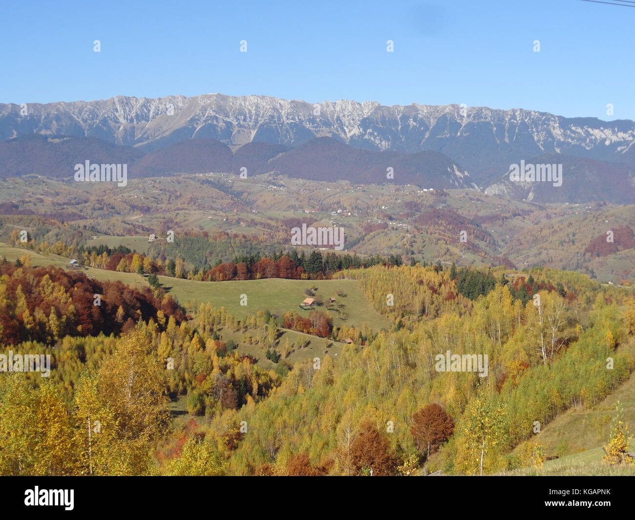 Stunning mountain scenery in Romania, Europe Stock Photo - Alamy