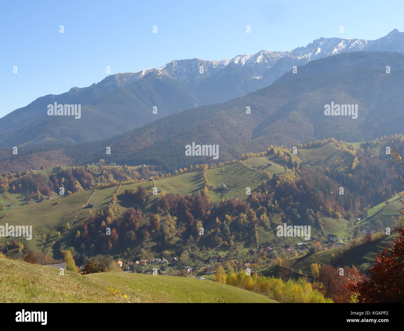 Stunning mountain scenery in Romania, Europe Stock Photo - Alamy