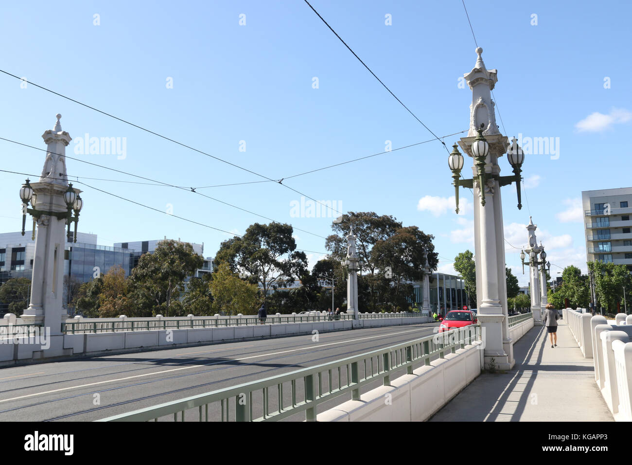 Church Street Bridge over the Yarra River, Melbourne Stock Photo - Alamy