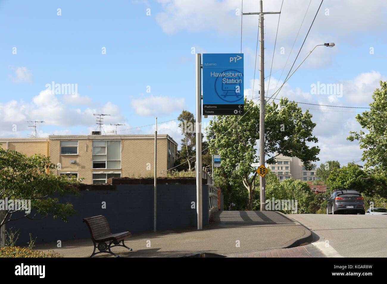 Hawksburn Station in Melbourne’s east Stock Photo - Alamy