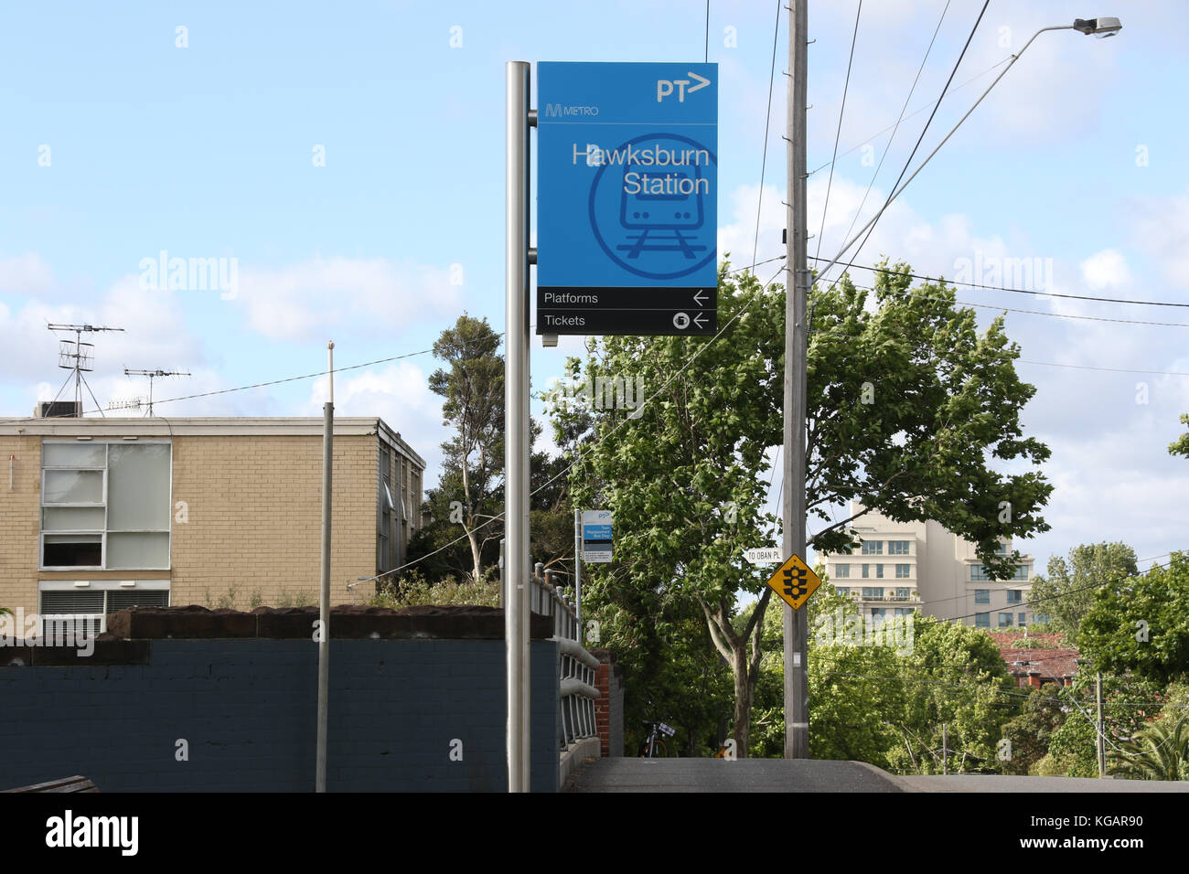 Hawksburn Station in Melbourne’s east Stock Photo - Alamy