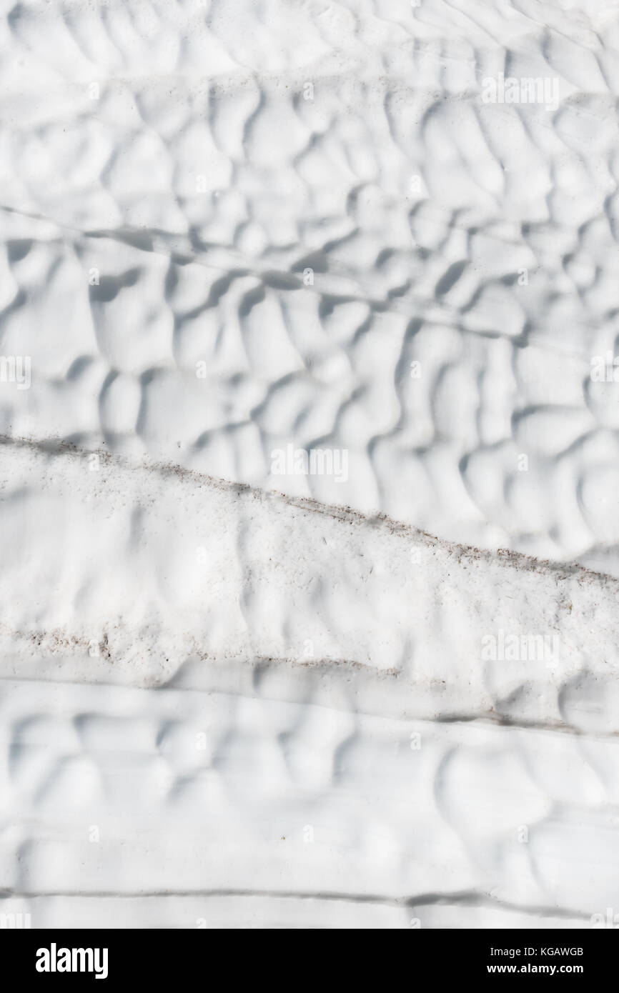 Plowed Snow Drift Wall stands over twelve feet tall Stock Photo - Alamy