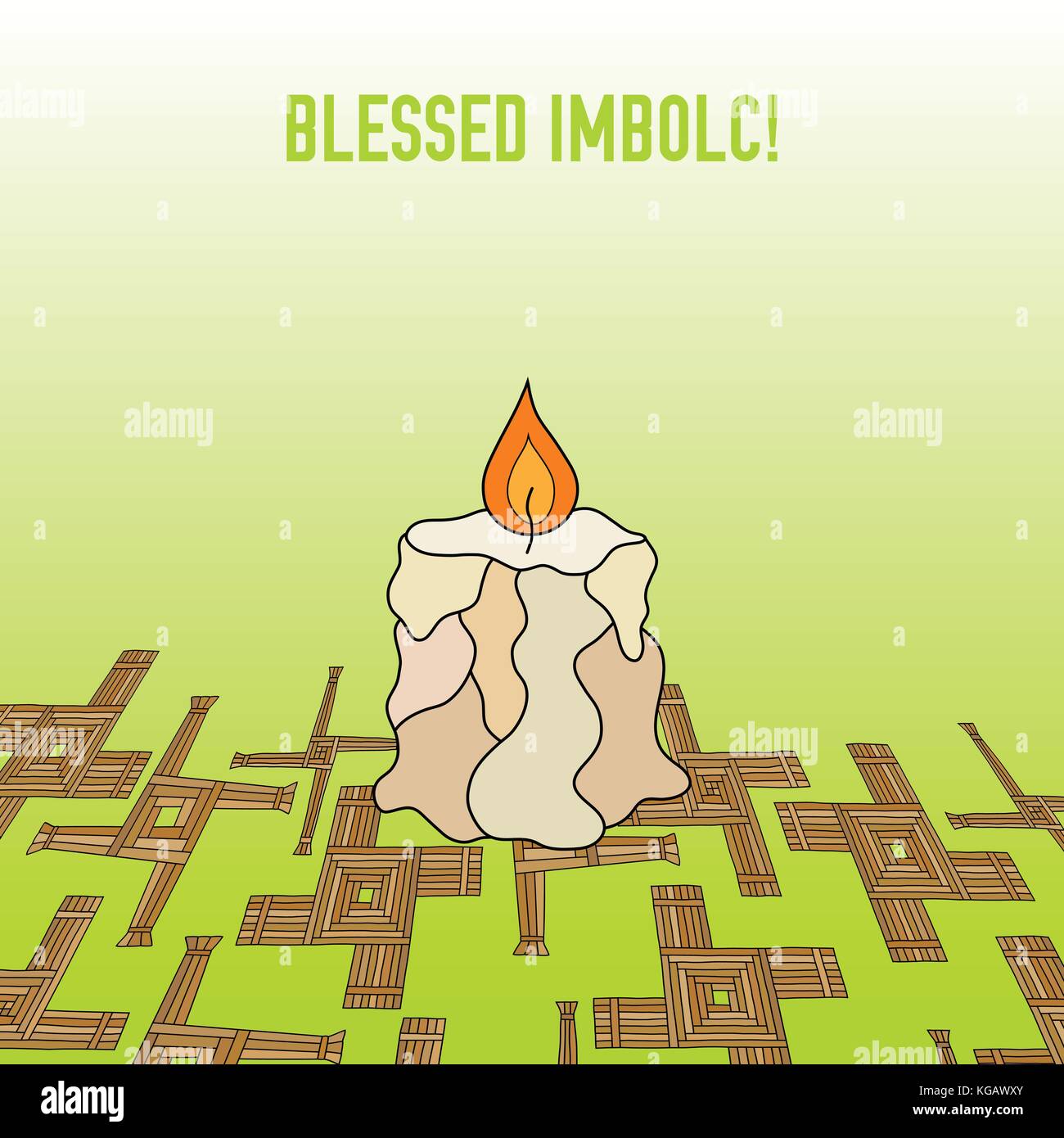 Imbolc fire Stock Vector Images - Alamy