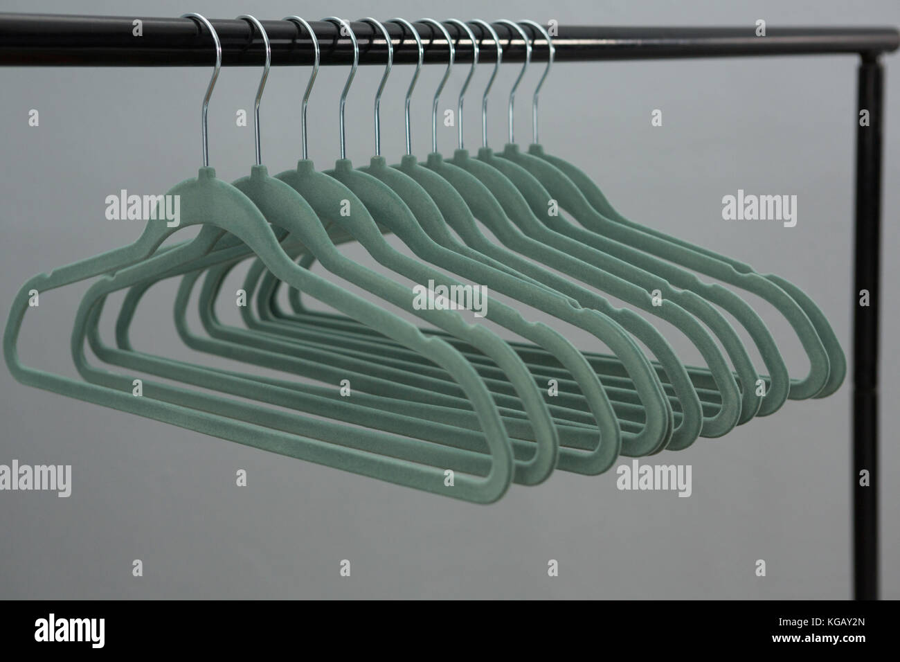 Empty cloth rack hi-res stock photography and images - Alamy