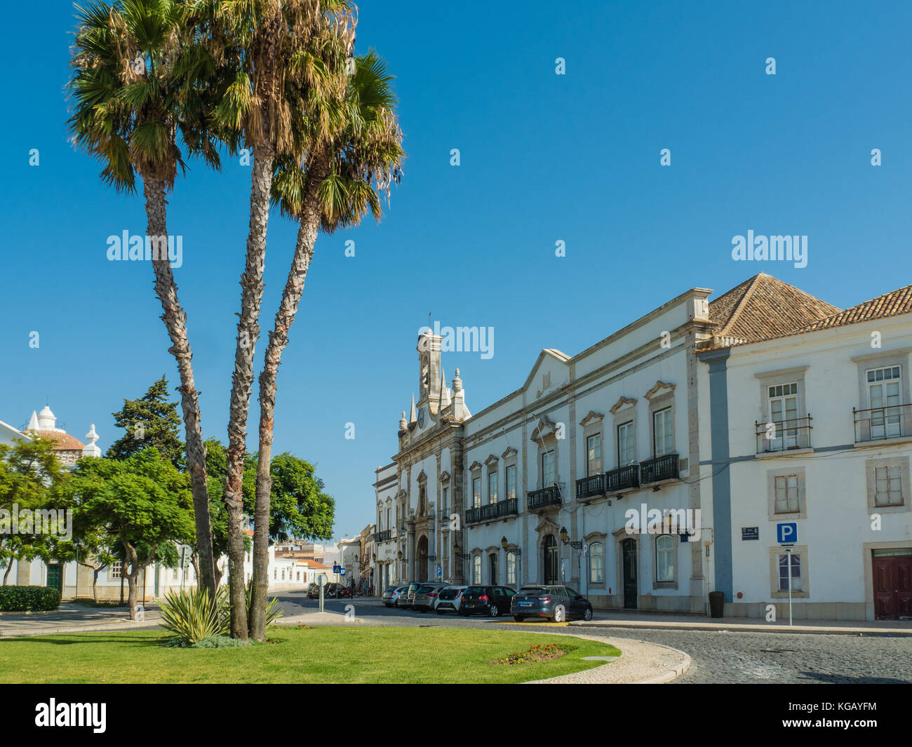 In the old alleyways of Faro on the coast of southern Portugal, the ...