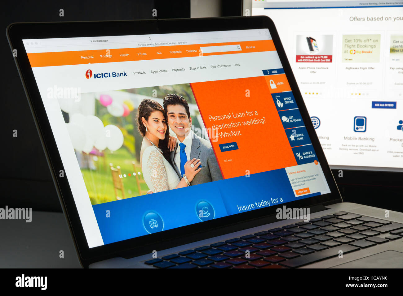 Icici bank logo hi-res stock photography and images - Alamy
