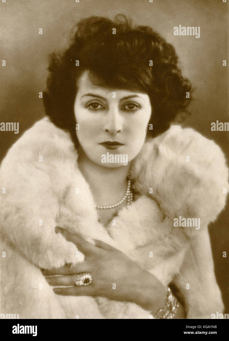 Actress Vivian Gibson Stock Photo - Alamy