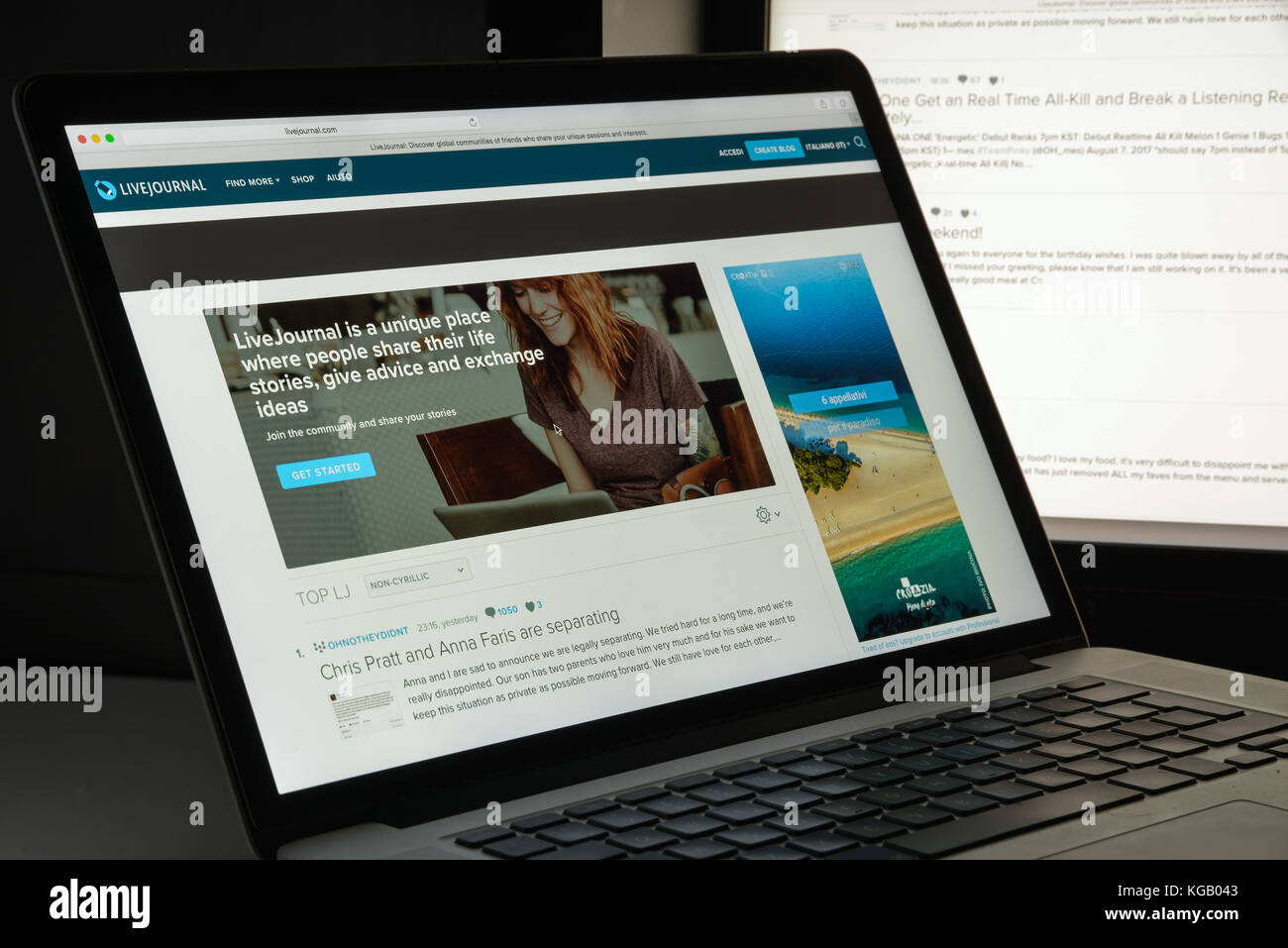 Livejournal logo hi-res stock photography and images - Alamy