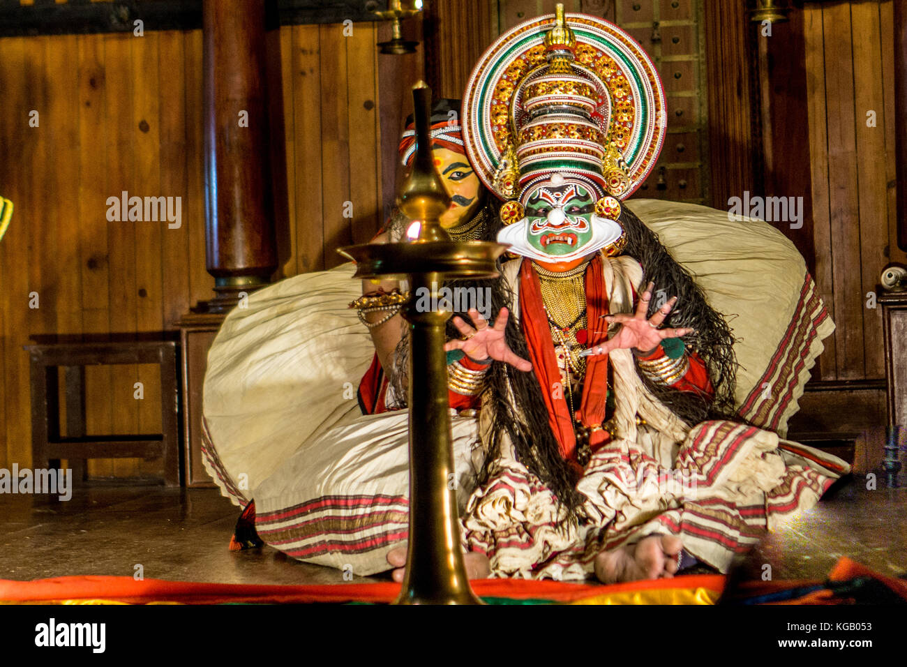 Female kathakali dancer hi-res stock photography and images - Alamy