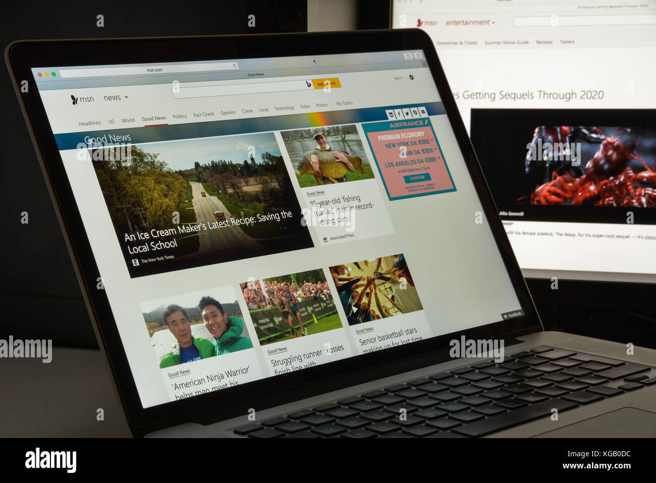 Msn homepage hi-res stock photography and images - Alamy