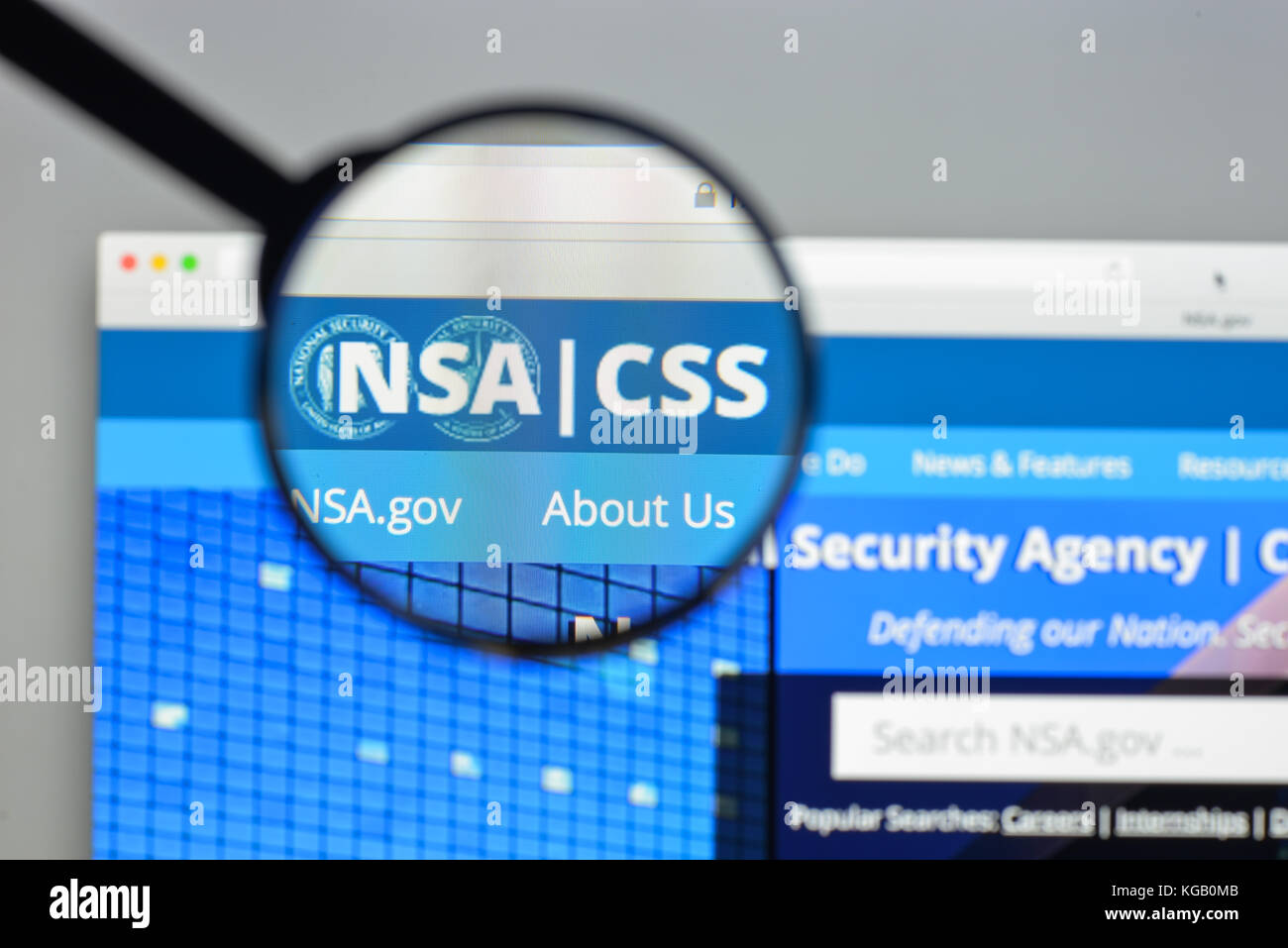 National security agency logo hi-res stock photography and images - Alamy