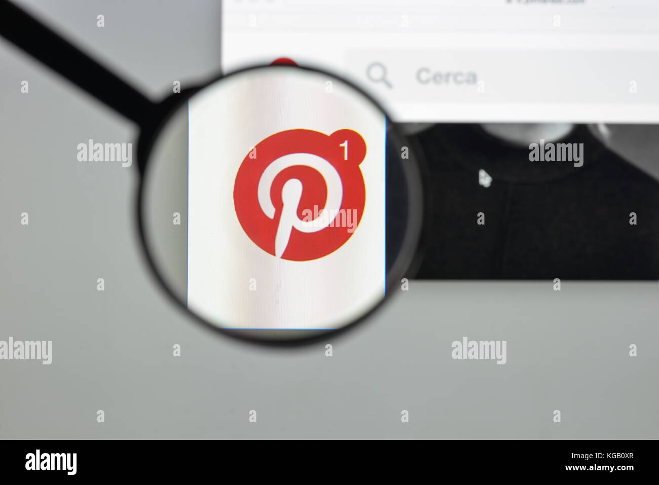 Pinterest homepage hi-res stock photography and images - Alamy