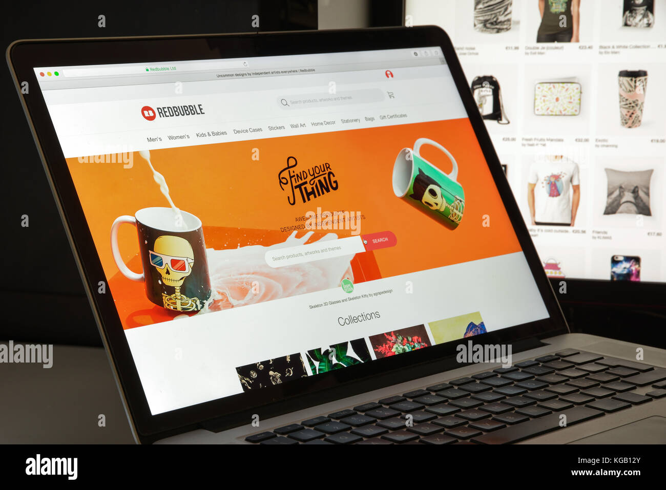 Redbubble logo hi-res stock photography and images - Alamy