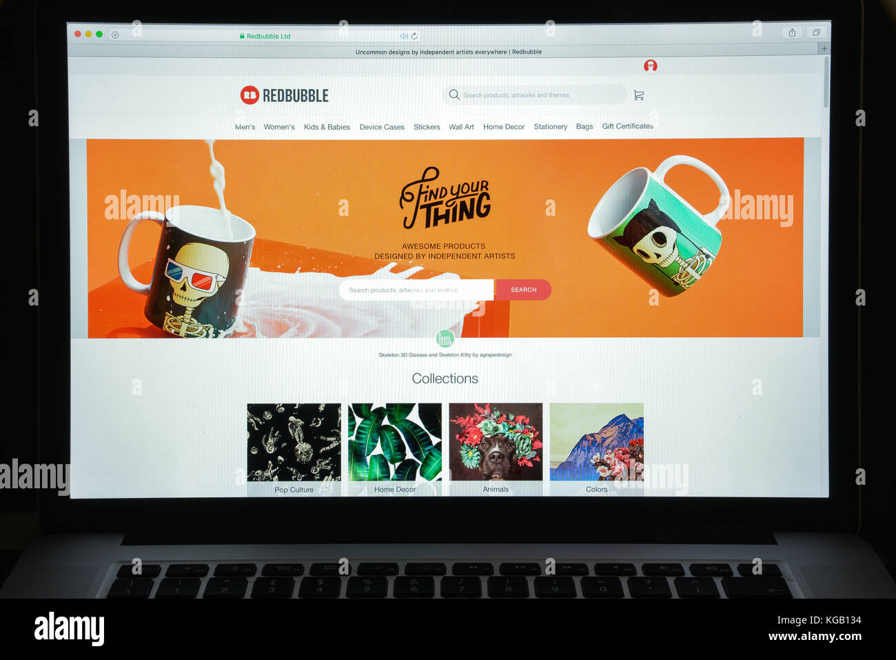 Redbubble logo hi-res stock photography and images - Alamy