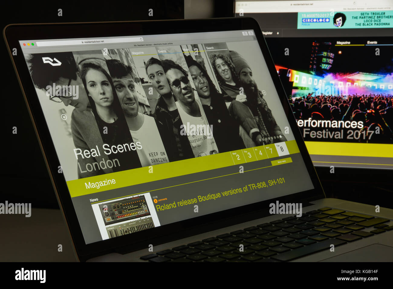 The resident magazine hi-res stock photography and images - Alamy