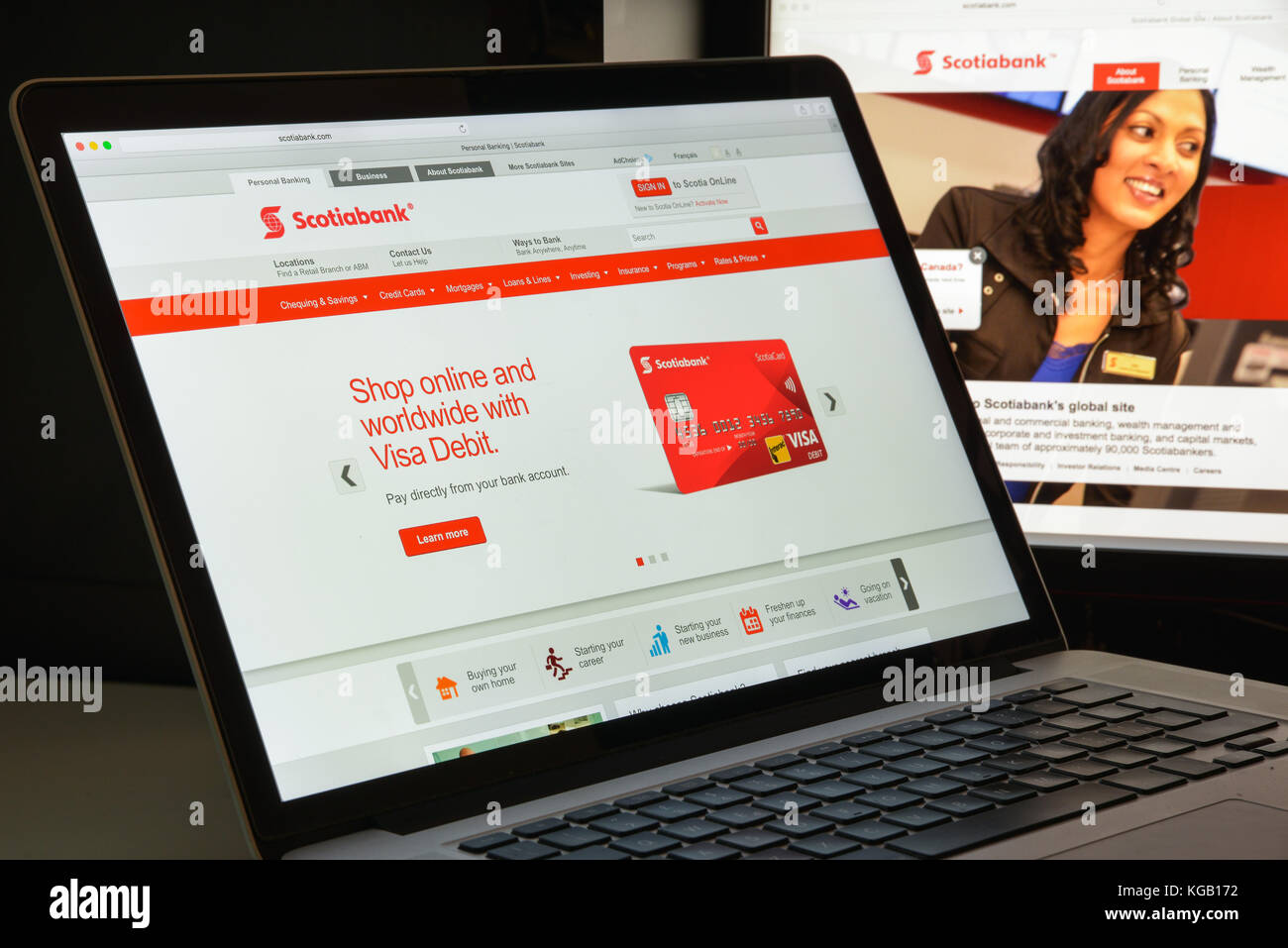 Scotiabank branch hi-res stock photography and images - Alamy