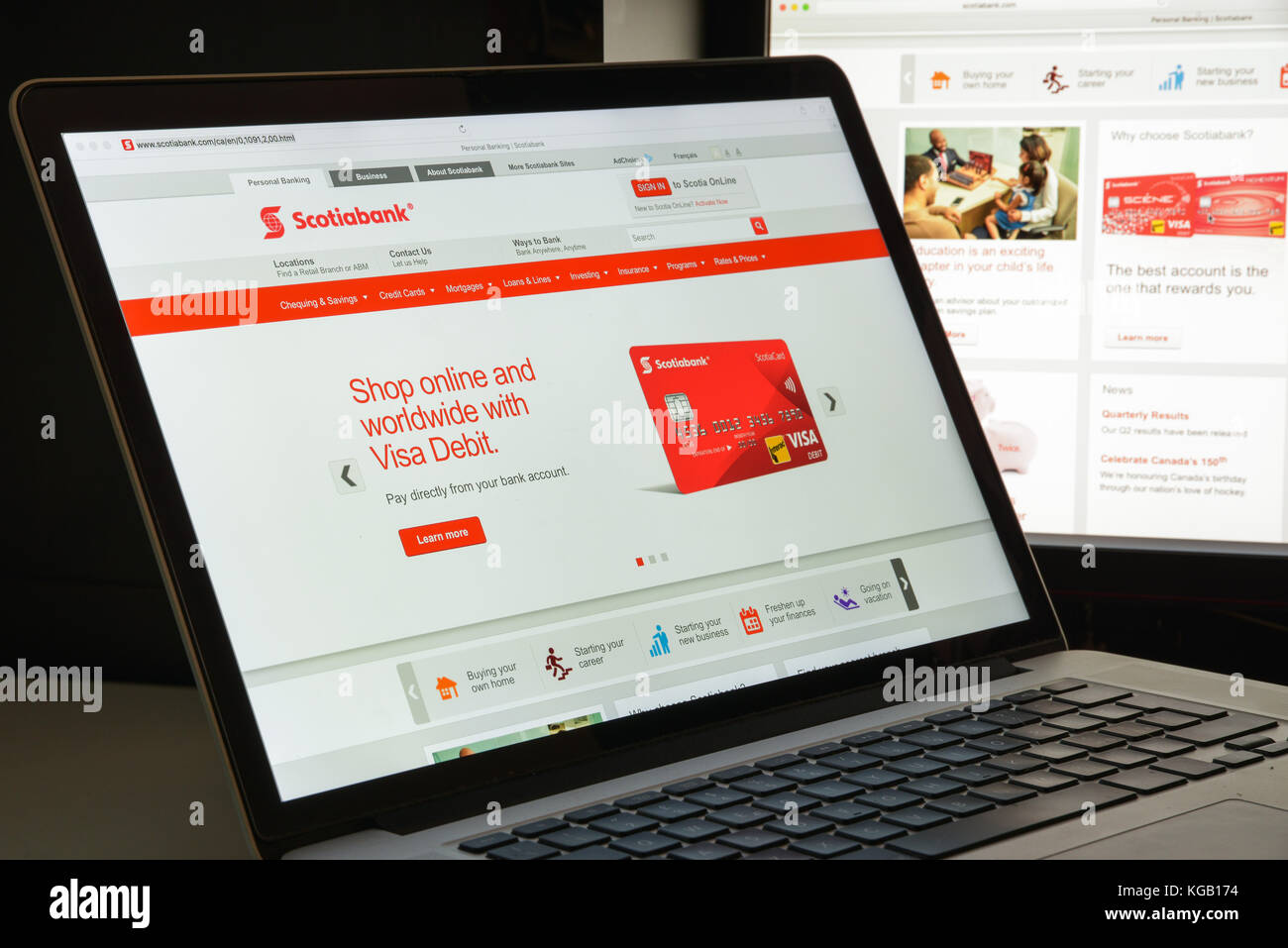 Scotiabank branch hi-res stock photography and images - Alamy