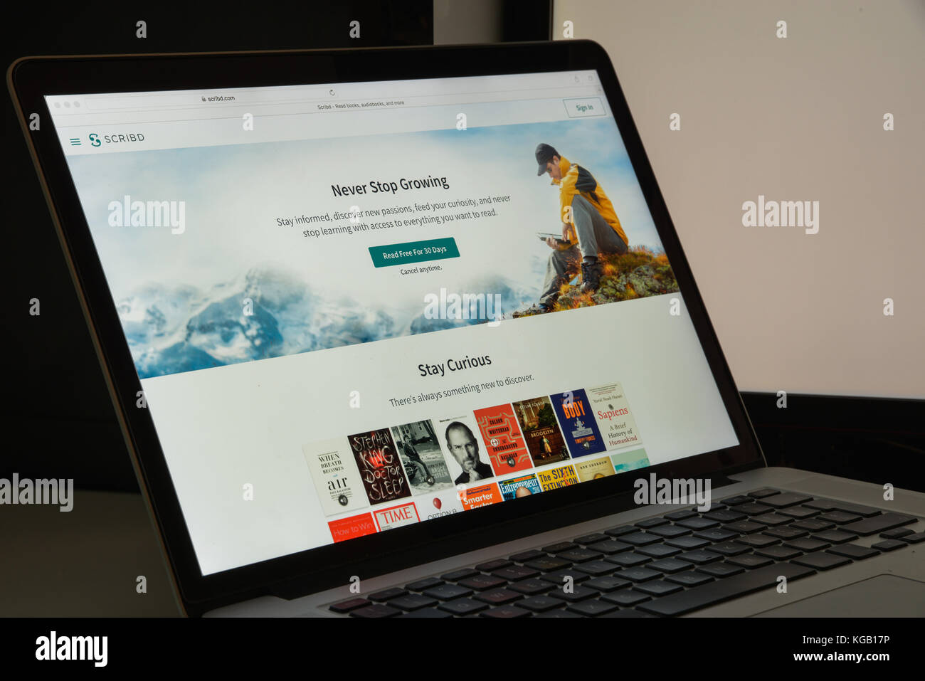 Scribd logo hi-res stock photography and images - Alamy